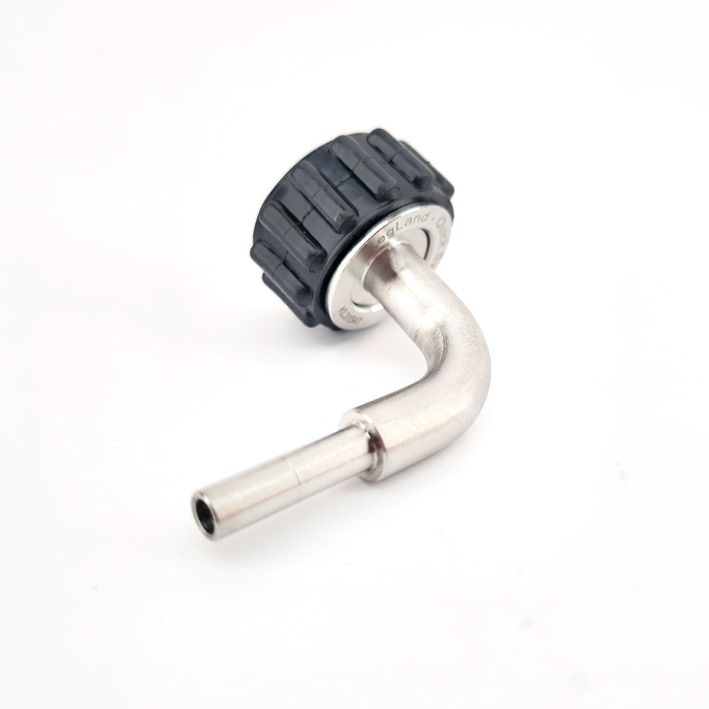 KegLand Quick Swivel Connector 1/2' x 6.35mm (1/4') Elbow Barb (duotig ...