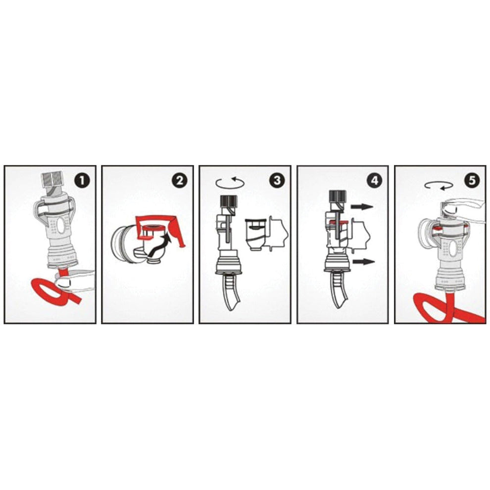 Bag-In-Box Bladder Refill or Transfer Connector (with 10mm Barb ...