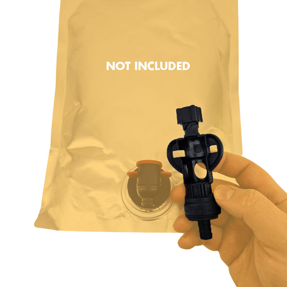 Bag-In-Box Bladder Refill or Transfer Connector (with 10mm Barb ...