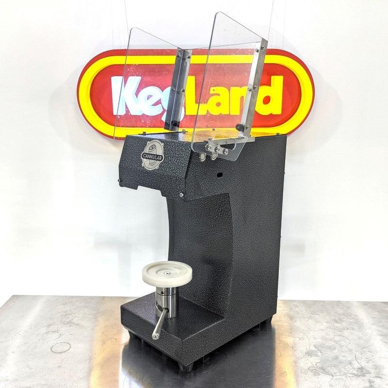 Cannular Compact Semi Auto Canning Machine - Bench-top Can Seamer ...